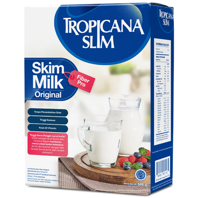 Skim Milk Fiber Pro Original | Tropicana Slim